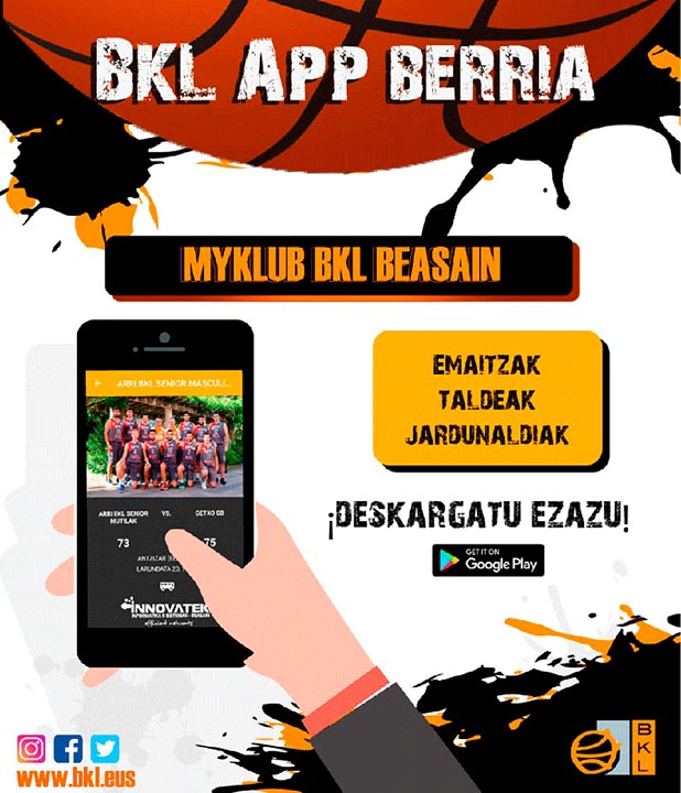 Nueva App - BKL | Beasaingo Kirolaren Lagunak